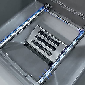 Hisencn 18" 69785 Stainless Steel Burner, 15.3" 7635 Porcelain-Enameled Flavorizer Bars, 17.5" 7637 Cooking Grates for Weber Spirit I & II 200 Series, Spirit E-210, E-220, Spirit S-210, S-220 G