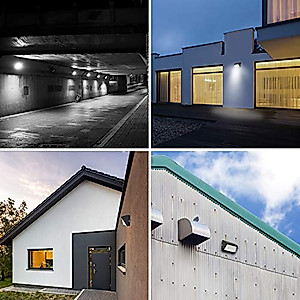 LED Wall Pack Light, 120W 15600LM with Dusk to Dawn Photocell 5000k (100-277V), DLC ETL Certified, Suitable for Outdoor Shop Commercial Security WallPack Lighting for Outside Warehouse, Parking Lot