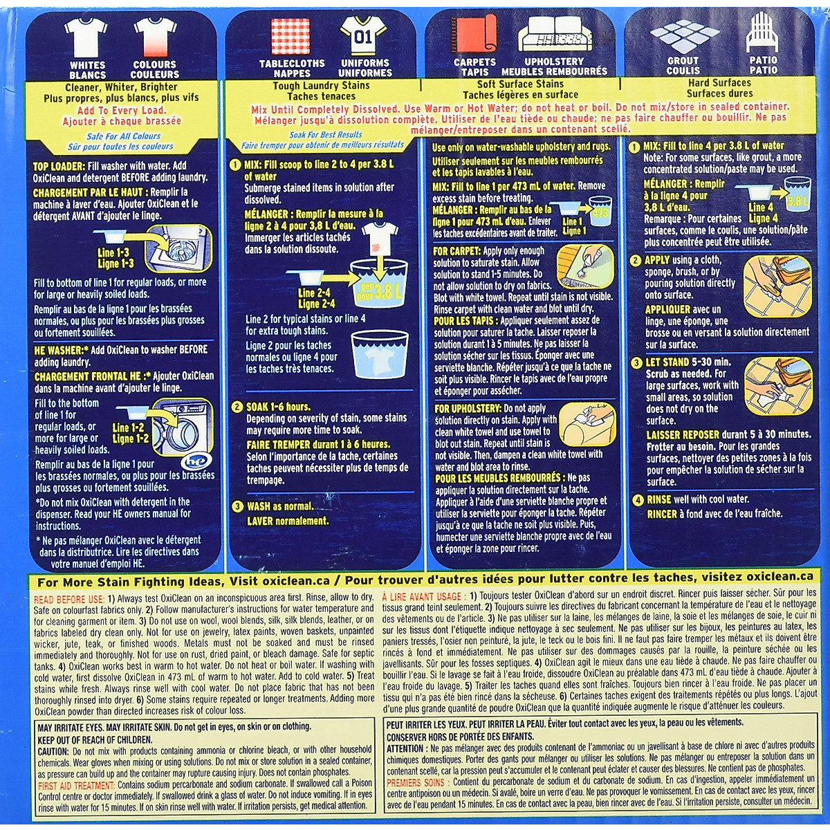 OxiClean Versatile Stain Remover with Max Efficiency (275 Loads)