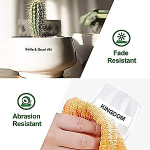 6 Color + 2 White Compatible Label Tape for Brother P-Touch TZe Tape 12mm 0.47 Inch Laminated for PTouch PT-D210 PT-H110 PT-D400 Label Maker, Black on White/Orange/Red/Blue/Yellow/Green, 8Pack