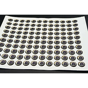 HTHYLURE 240 PCS Fishing Lure Eyes Simulation Fishing Lure Eyes 4D 3D Realistic Artificial Holographic Fake Earth Eyes Lure Baits Making Fishing Tying Lures Crafts DIY Fishing Lure Accessory