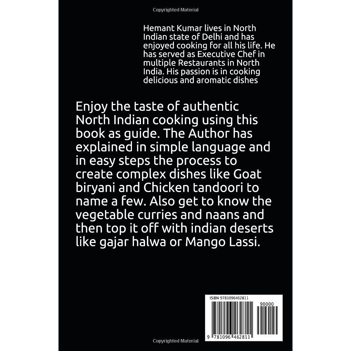 Authentic North Indian Cookbook: Authentic taste of Indian cooking