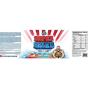 Merica Labz Super Sized Whole Food Mass Based Mass Gainer 5.0 lbs (Fruity Rebels)