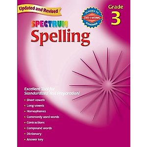 Spectrum Spelling, Grade 3