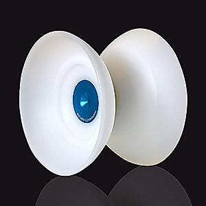 MAGICYOYO T1 Captain - POM Plastic (4A) Offstring Yo-Yo (White Blue)