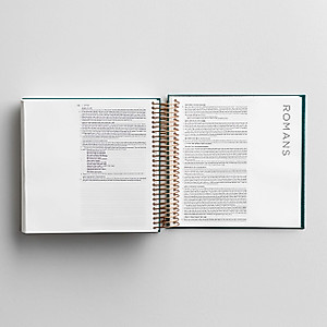 Illustrating Bible CSB Green (Spiral Bound Journaling Bible)