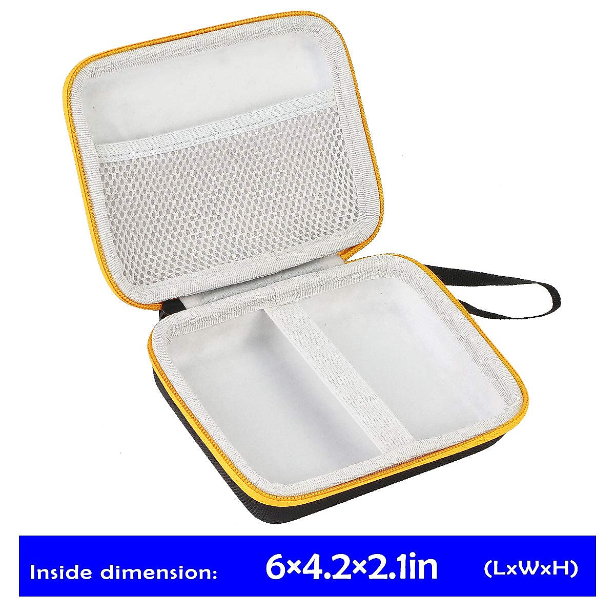 khanka Hard Travel Case Replacement For Compatible with Kodak Mini Shot 3 Retro Camera Portable Instant Camera Photo Printer (yellow zipper)