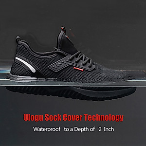 Waterproof Steel Toe sneakers Men Lightweight Composite Indestructible Shoes Safety Alloy Slip Resistant Tennis Roofing Construction Work Shoes zapatos de trabajo para hombres seguridad acero