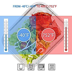 S SALIENT Glass Food Storage Containers with Lids, [24 Piece] Airtight Glass Storage Containers, Leak Proof Glass Meal Prep Containers, BPA Free Glass Bento Boxes for Lunch (12 lids & 12 Containers)