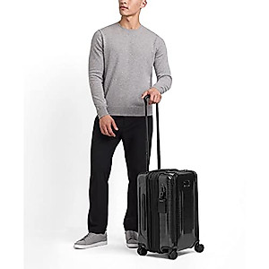 TUMI - International Front Pocket Expandable 4 Wheeled Carry-On Black/Graphite