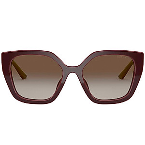 Prada PR 24XS Women's Sunglasses Bordeaux/Grey Gradient 52