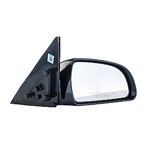 Dependable Direct Passenger Side Mirror for (2006 2007 2008 2009 2010) Hyundai Sonata Unpainted Heated Power Operated Right Outside Rear View Replacement Door Mirror - Parts Link #: HY1321149