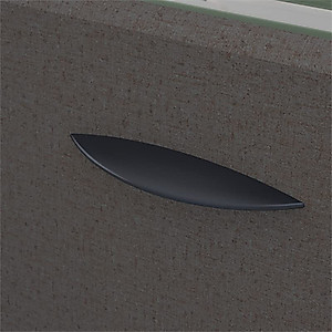 Bush Business Furniture Series A 3 Drawer Mobile File Cabinet, Slate