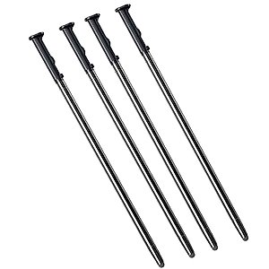 4 Pack Stylo 5 Stylus Pen Replacement Part for LG Stylo 5/Stylo 5 +,Q720 LCD Touch Screen Stylus Pen(Black)