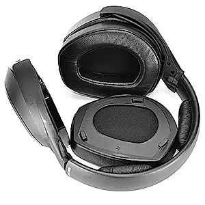 defean RS165 175 185 195 Upgrade Quality Ear Pads Replacement Ear Cushion Foam Compatible with Sennheiser HDR RS165,RS175, RS185,RS195 RF Wireless Headphone,Added Thicknes(Sheepskin)