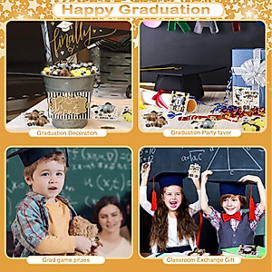 Sotiff 24 Sets Graduation Animal Toy with Cards Gift Set Graduation Party Favors Grad Animal Toy Mini Kawaii Toy Fidget Toys for School Grad Classroom Teacher Student Award