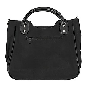 Goth Purse Aesthetic Tote Bag Grunge Bag Fairy Grunge Clothes Y2k Fashion Goth Clothing (Black)