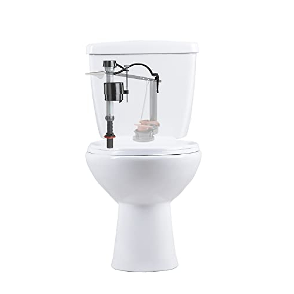 Fluidmaster 400A Anti-Siphon Universal Toilet Tank Fill Valve,Black