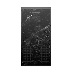 Head Case Designs Officially Licensed Juventus Football Club Black Marble Art Matte Vinyl Sticker Gaming Skin Decal Cover Compatible with Xbox Series X Console and Controller Bundle