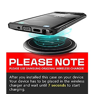 SUPCASE Unicorn Beetle Pro Series Case Designed for Samsung Galaxy Note 10 Plus/Note 10 Plus 5G, Full-Body Rugged Holster & Kickstand Without Built-in Screen Protector (Black)
