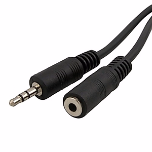 12 Foot 3.5mm Stereo Headphone Extension Cable