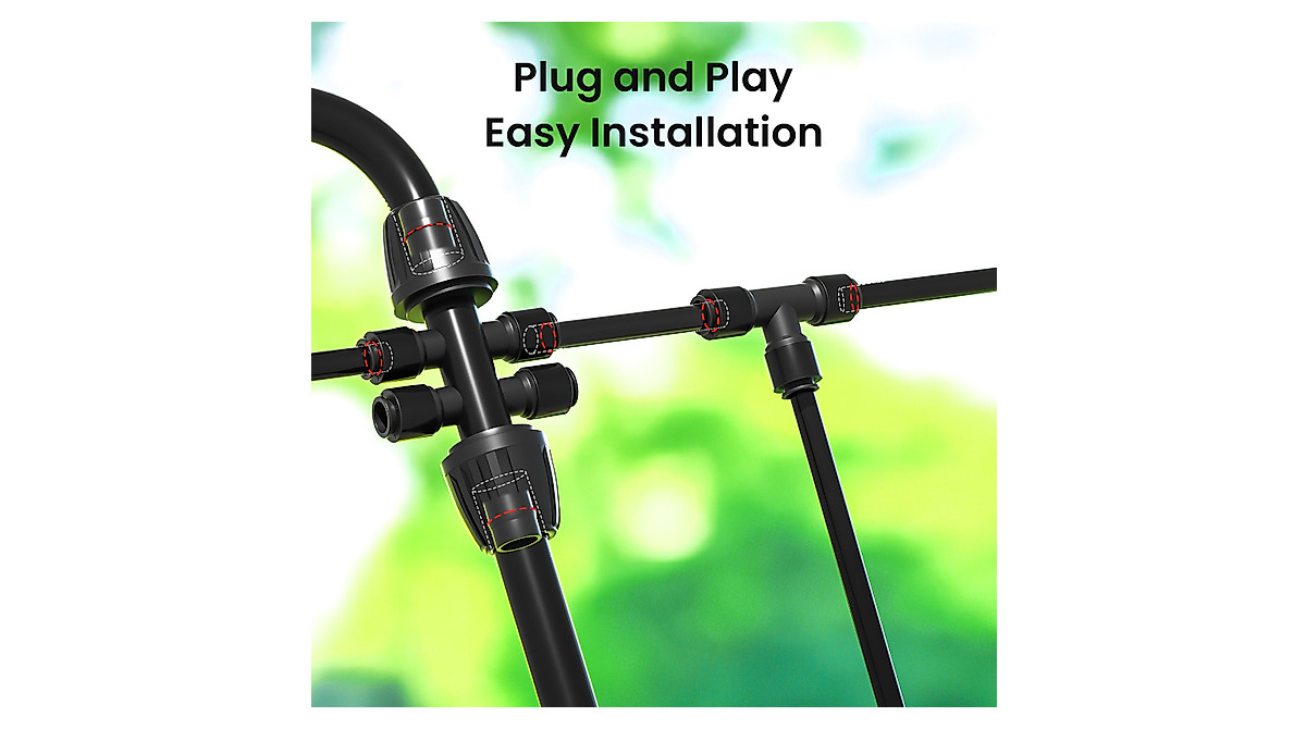 MIXC 230FT Drip Irrigation System - Effortless Garden Watering