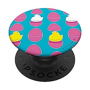 Peeps Hatching Out Of Plastic Easter Eggs Pattern PopSockets Swappable PopGrip