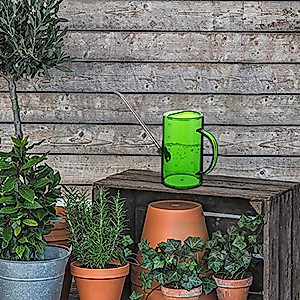 TEHAUX Watering Can Shower Pot Plastic Stainless Steel