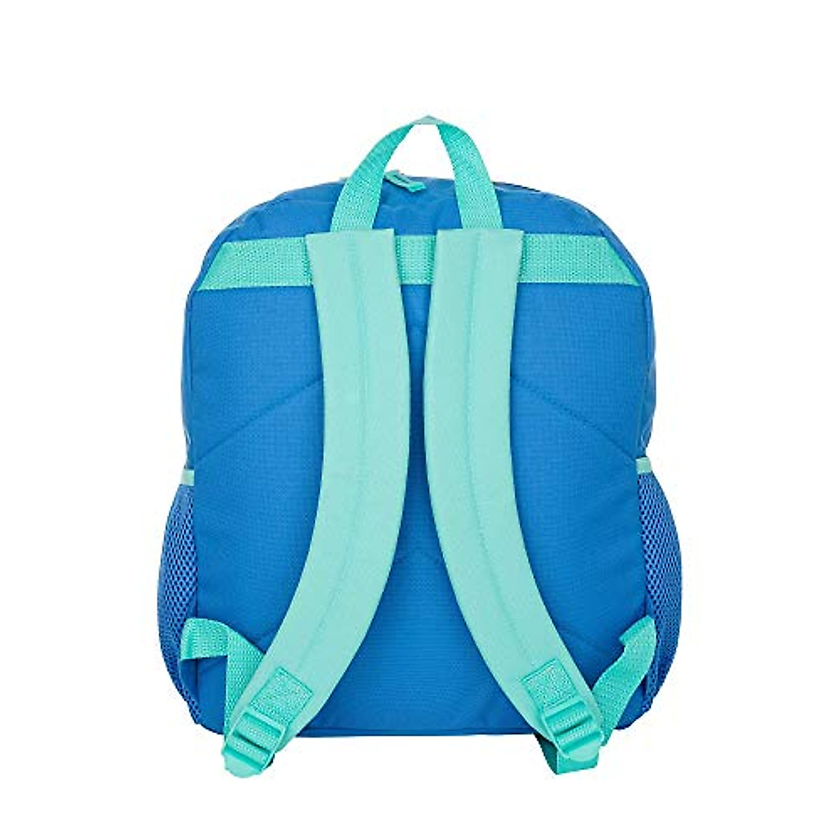 AI ACCESSORY INNOVATIONS Baby Shark 14" Boys & Girls Backpack, School Travel Bag for Toddler, Features Die Cut Baby Shark front Pocket, 2 side mesh pockets, and Adjustable Padded Straps