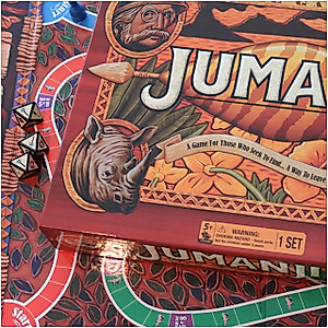 Spin Master Games Cardinal Games Jumanji The Game Action Game, Multicolor