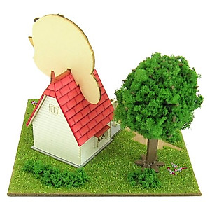 Cat Bus and Studio Ghibli Mini Kusakabe House Mp07-02 (Paper Craft) by Totoro