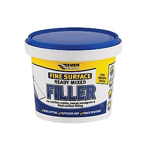Everbuild Fine Surface Filler Ready Mix 600g EVBRMFINE