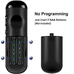 OEM Replacement Remote Control Compatible with All TCL Roku Smart TVs【Only Works with TCL Roku TV, Not for Roku Stick and Roku Box】 (Netflix/Disney Plus/Apple TV+ / HBO Max)