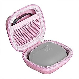 Hermitshell Travel Case for JBL Tune 125TWS / JBL Tune 120TWS True Wireless in-Ear Headphone (Pink)