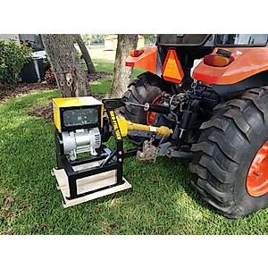Tractor-Driven PTO Generator 15000 Watt 15KW Continuous Run/ 16000 Watt 16KW Peak Surge Power Take-Off Generator 23" Long Output Shaft included