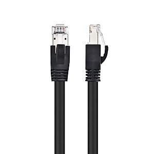 Cable Matters 40Gbps Cat8 Ethernet Cable (Category 8 Ethernet Cable, S/FTP Cat8 Cable) - 5 Feet