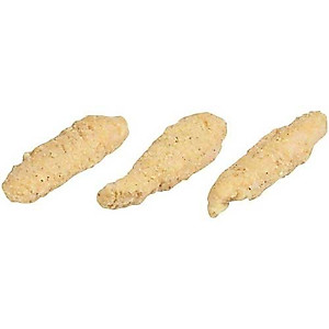 Tyson Uncooked, Portioned Homestyle Chicken Breast Strip Fritters with Rib Meat, 10 Pound -- 1 each.
