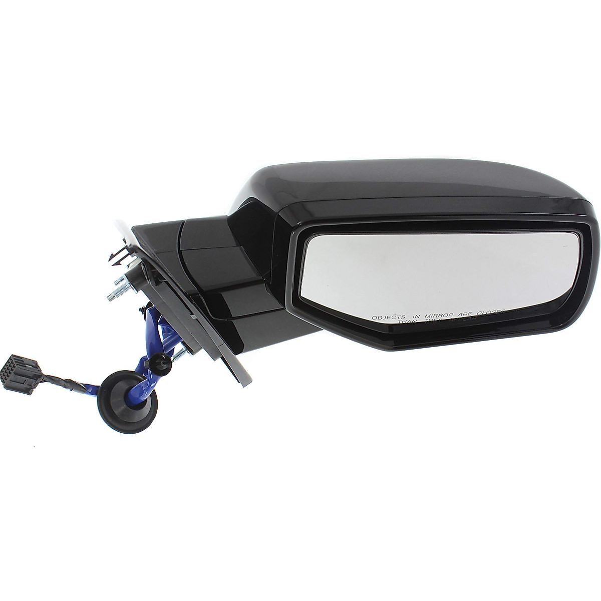 Kool Vue Right Power Heated Mirror for Chevrolet Tahoe Suburban GMC Yukon 2015-2020 Manual Fold Without Signal Light, Blind Spot, Memory, Puddle Lamp & Auto-Dimming Paintable Without Luxury Package