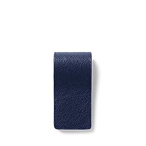 Leatherology Navy Blue Magnetic Bookmark