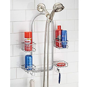 iDesign Classico Shower Caddy, Silver