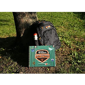 Brave Wilderness Durable Outdoor Capable Backpack made with a Ballistic Nylon Shell and Six Pockets by Coyote Peterson (Black)