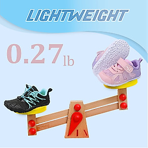 L-RUN Toddler Breathable Tennis Shoes Boys Girls Football Shoes Breathable Mesh Sneakers Shoes Pink M US 9-9.5 Toddler
