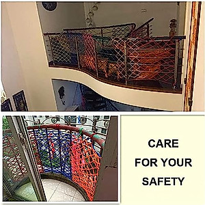 EkiDaz HXRW Rope Net Protective Rope Netting Safety Net Outdoor Climbing Net for Kids Anti-Fall Net for Treehouse Playground Playground Sets for Backyards (Size : 2 * 5m(6.6 * 15.15ft))