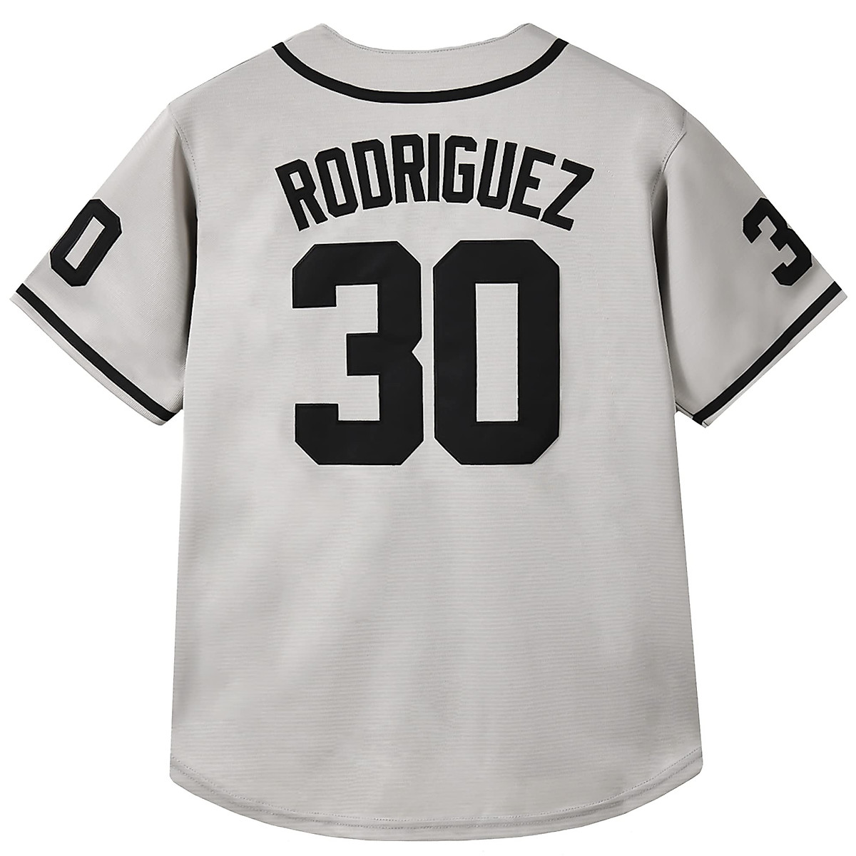 Youth Baseball Jersey #30 Stitched The Sandlot Benny The Jet Rodriguez Movie Kids Baseball Jersey Gift for kids XS-XL(Medium)