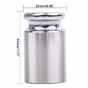 TEXALAN(R) M2 Chrome Scale Calibration Weight (200G)