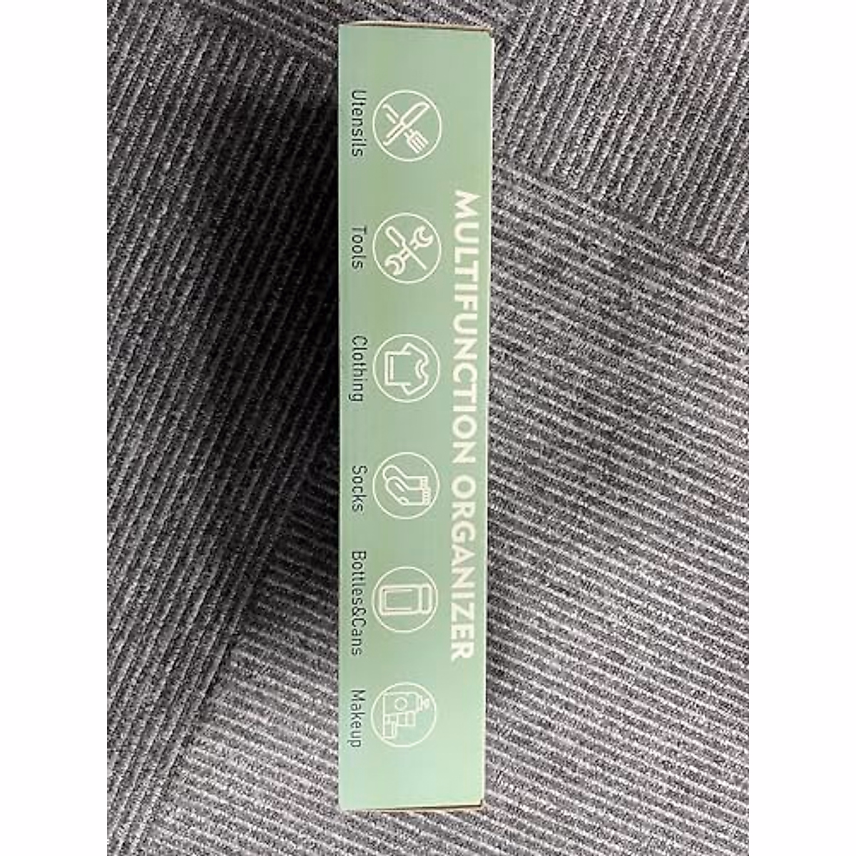 FUNIZE Expandable Drawer Dividers 4 Pack, 2.36" High, 12.6-22.8 Clear Drawer Organizers for Utensils, Clothes, Adjustable Kitchen Drawers Separators in Dresser, Bedroom, Bathroom, Office Storage