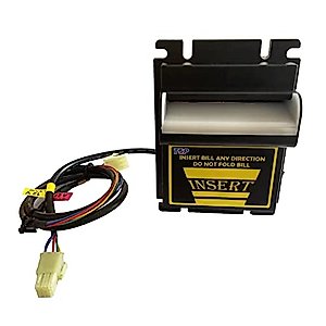 1PCS US Dollar Bill validator Acceptor with amounting Bracket