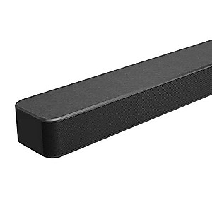 LG SN5Y Sound Bar w/Subwoofer, 2.1 ch, 400W, Power, High Res Audio, DTS Virtual: X, AI Sound Pro, Wireless Surround Sound Ready, Bluetooth Connectivity - Black