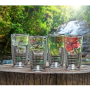 Tervis 1362367 Recycled Insulated Tumbler, 16oz, Peek-a-boo Lizard