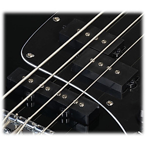 Ibanez TMB 4 String Bass Guitar, Right, Black (TMB30BK)